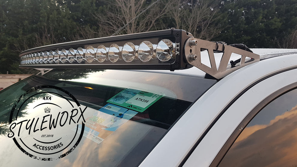 Ford Ranger PX 50" Curved Light Bar Mounts – StyleWorx 4x4 Accessories